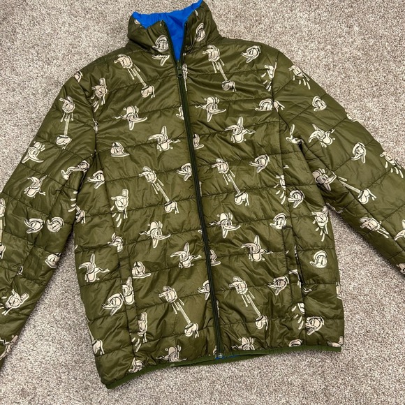 Disney | Jackets & Coats | Disney Donald Duck Reversible Puffer Jacket ...